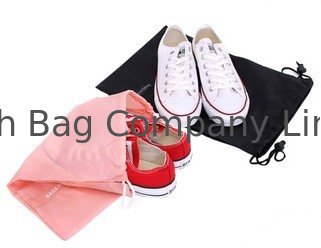 Eco-Friendly 80gsm Shoes Non Woven Fabric Bag , Heat Printing