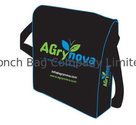 80gsm Silk Screen Non Woven Shoulder Bag , Embossing Surface