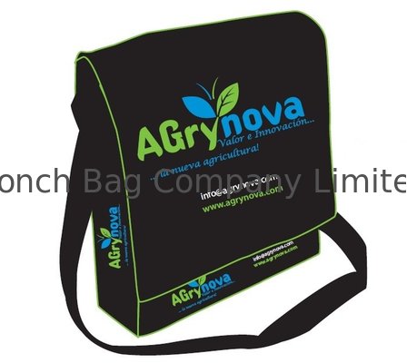 Recycled Embossing Non Woven Shoulder Bag with 80gsm Non Woven Fabric