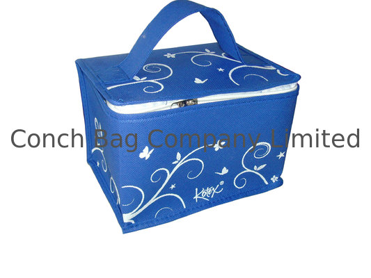Customized Reusable PP Non Woven Bags for Storage , Silk Printing