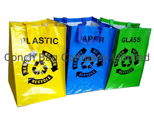 Colorful 140gsm Garbage PP Woven Bag