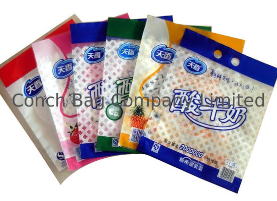 OEM Eco Friendly Food Polyethylene Bags for Packaging , White