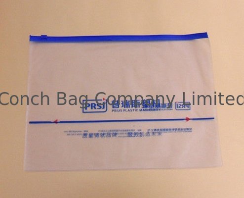 Eco Friendly Document Clear PVC Bags with CMYK Printing , ISO9001