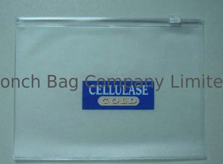 Eco Friendly Document Clear PVC Bags with CMYK Printing , ISO9001