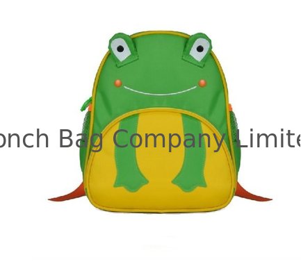 600D Polyester Children Small School Backpacks with Zipper Pocket