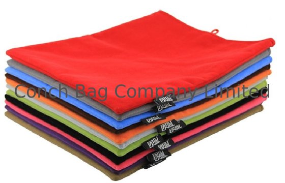 Soft Flannel Cloth Tablet PC Pouch , Red Table PC Protective Bag