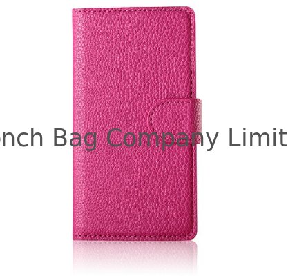 Soft Flannel Cloth Cell Phone Leather Case , Custom Mobile Phone Cases