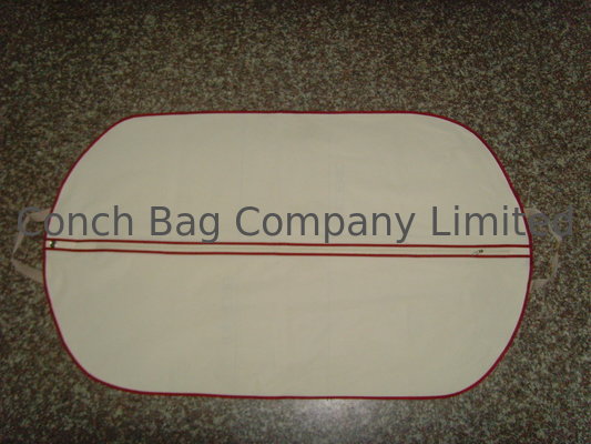 20OZ Cotton Suit Cover Garment Bag , Eco Friendly Clothes Cover Bag
