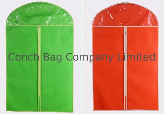 Eco 8oz Suit Cover Garment Bag , Non Woven Fabric / PEVA