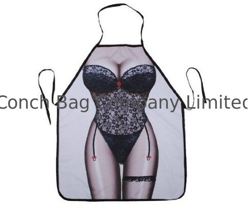 OEM Art Design Non Woven Kitchen Apron for Cooking & Gardening