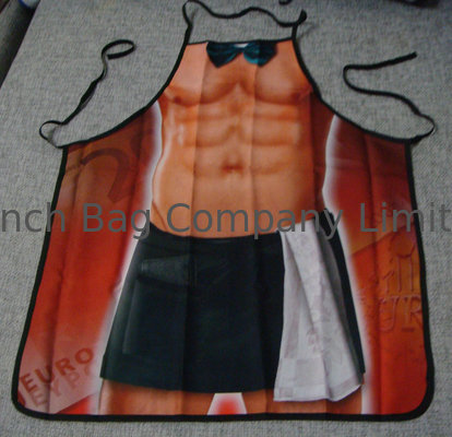 OEM Art Design Non Woven Kitchen Apron for Cooking & Gardening