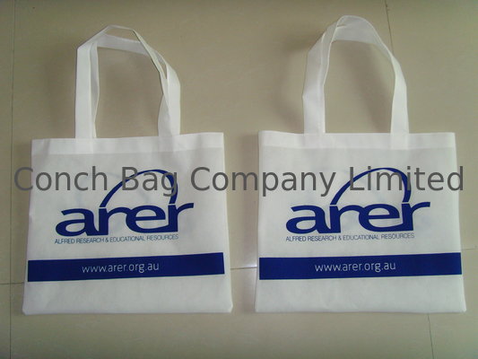 Reusable 50gsm - 140gsm Non Woven Fabric Bags , Eco-Friendly Cloth Handle Bag