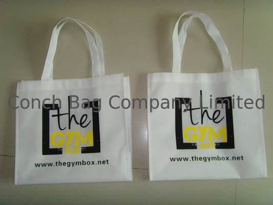 Reusable 50gsm - 140gsm Non Woven Fabric Bags , Eco-Friendly Cloth Handle Bag