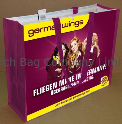 Durable Promotion Non Woven Laminated Bags with 80gsm Non Woven Fabric