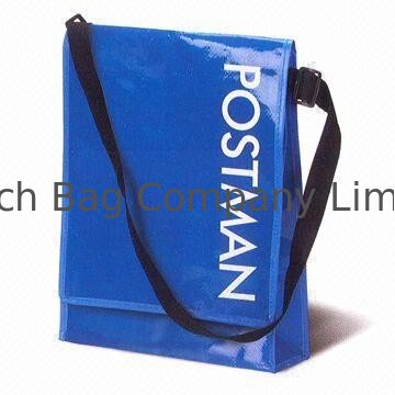 OEM Eco-Friendly Red Non Woven Shoulder Bag for Advertisement