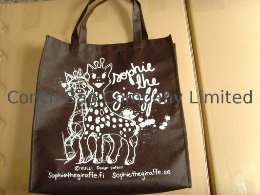 Reusable Black Non Woven Fabric Bags , non woven polypropylene bags