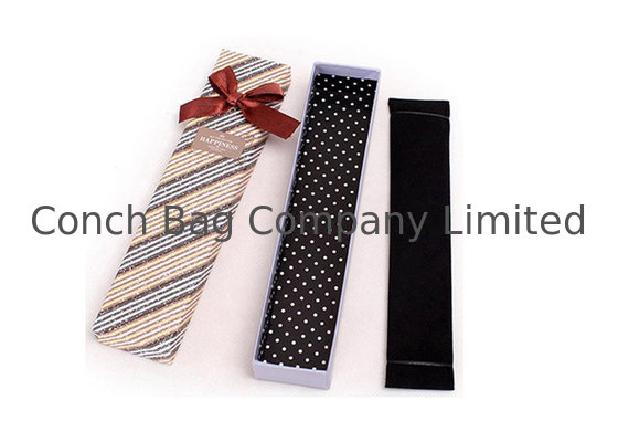 Jewelry Necklace Box Matt lamination Foam Insert Rectangular Necklace Box