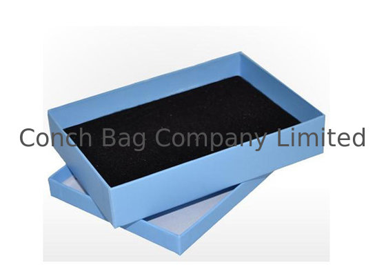 Jewelry Necklace Box Matt lamination Foam Insert Rectangular Necklace Box