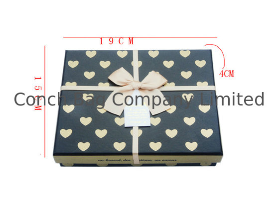 exquisite ecofriendly chocolate Recycled Cardboard Gift Boxes with insert