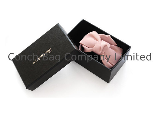 Recycled Cardboard Gift Boxes , Paper board Fancy 1200g Bow Tie Gift Boxes