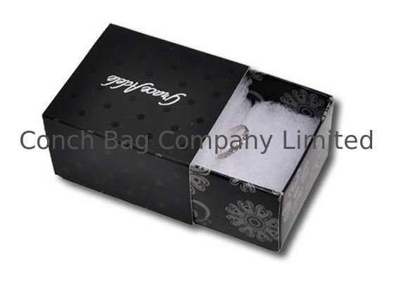 Bracelet Ring Jewelry Drawer Box Small Black Foam Insert Jewelry Packaging Box