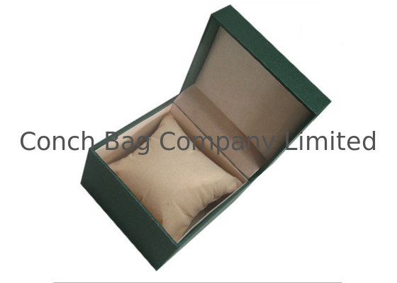 Square handmade paper watch gift Packaging box foam insert