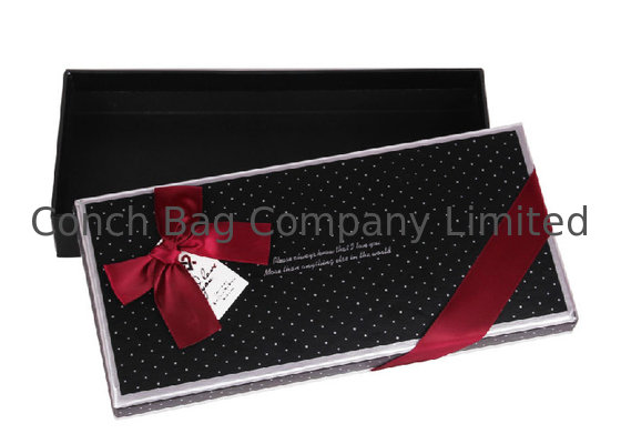 Fashional matt lamination finished 1000g cardboard scarf box packaging box