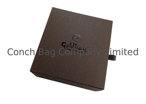 leather belt Recycled Cardboard Gift Boxes , drawer gift box