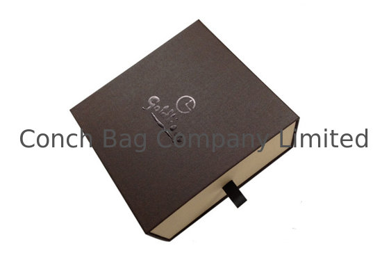 leather belt Recycled Cardboard Gift Boxes , drawer gift box