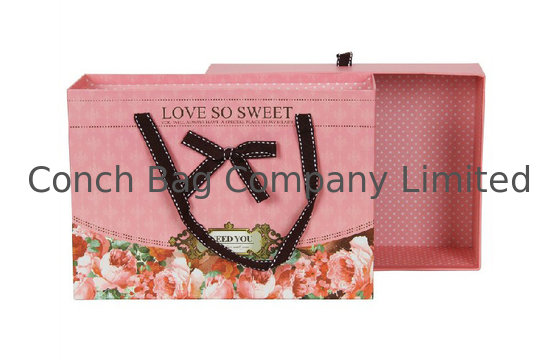 lovely Paper Drawer Recycled Cardboard Gift Boxes of coated paper