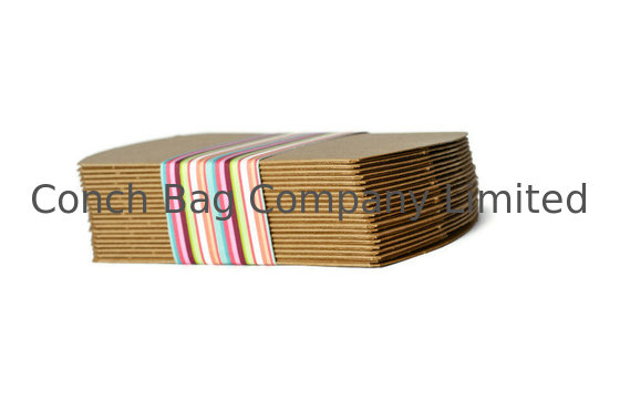 CMYK / PMS / Pantone Recycled Cardboard Gift Boxes , Kraft paper wedding pillow box