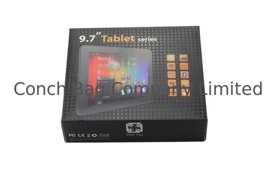 Telescope Recycled Cardboard Gift Boxes For 9.7 Inch Tablet Series