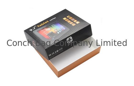 Telescope Recycled Cardboard Gift Boxes For 9.7 Inch Tablet Series