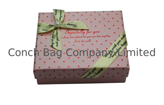 Chocolates Recycled Cardboard Gift Boxes / gift packaging boxes