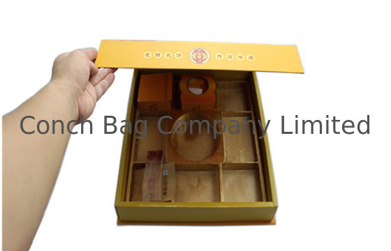 Top Grade Recycled Cardboard Gift Boxes For Mooncake Packaging