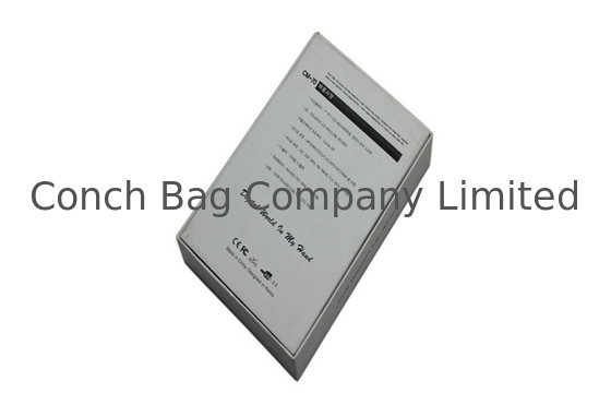 Electric Use Plain White Paper Cardboard Telescope Box Packaging Box