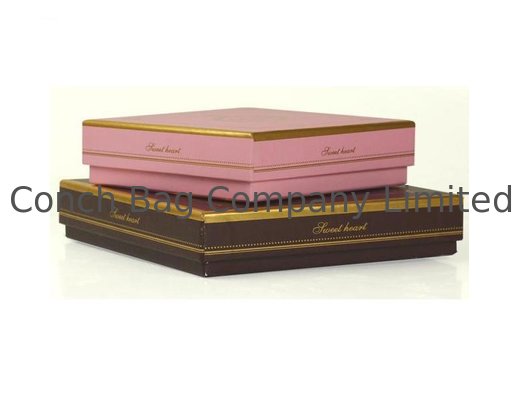 Square Cardboard Gift Packaging Boxes , small cardboard gift boxes