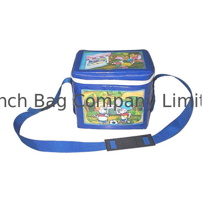 Little Square Clear PVC Satchel Bags With Cartoon Design For Kids