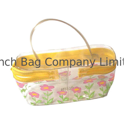 Fashionable Clear PVC Bags , Customized Shoulder Bags For Women
