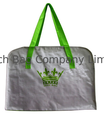 Canvas PP Woven Shopping Bags Tape Handle