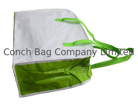 Canvas PP Woven Shopping Bags Tape Handle
