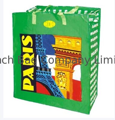 CMYK 4 color printing non woven polypropylene bags , PP shopping Bag for supermarket shopping
