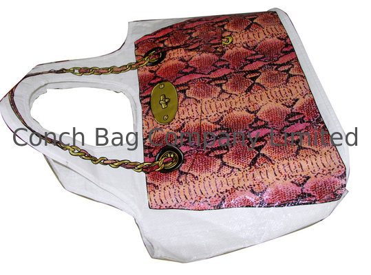 Bag Pattern PP Woven Shopping Bags Nylon Tape Webbing