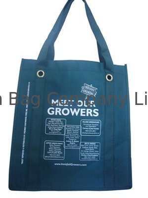 Custom environmentally friendly Printed PP Non Woven Bag black color for advertising