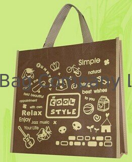 Promotional Gift large reusable non woven grocery bags , shopping bags