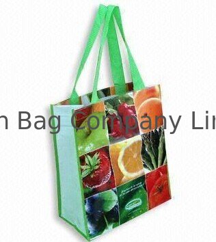 Customized Laminated plastic PP Woven Reusable Shopping Bag Recycled