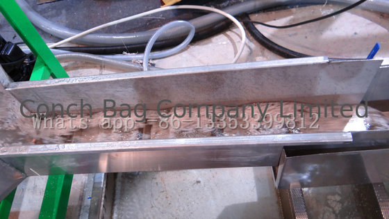 Waste Shopping Bag Films Plastic Recycle Machine With CE Certificate