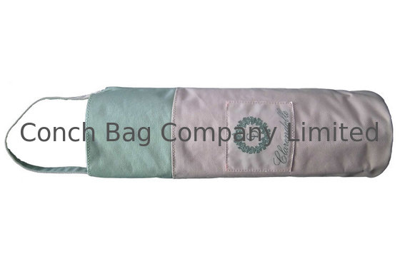 Promotional Small Wine Bottle Pouch Totes , Cute Reusable Shopping Bags