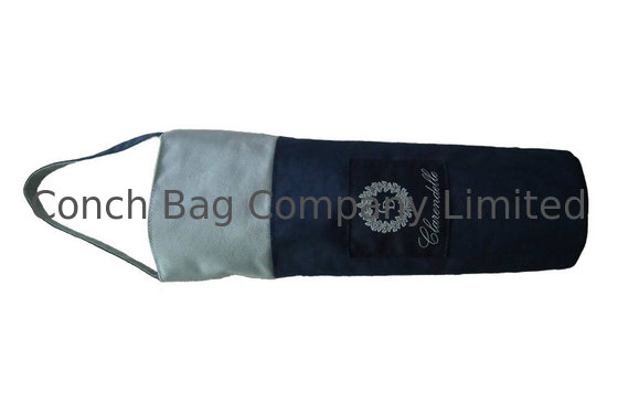 Promotional Small Wine Bottle Pouch Totes , Cute Reusable Shopping Bags