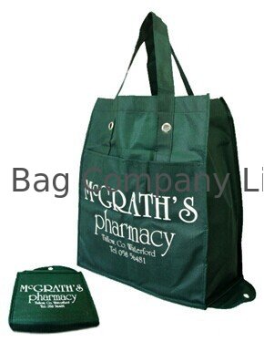 Non woven Pink Shopping Bag